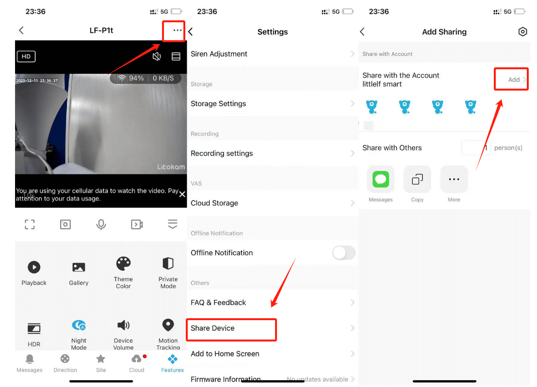 Litokam P1 Indoor Camera(Wired)