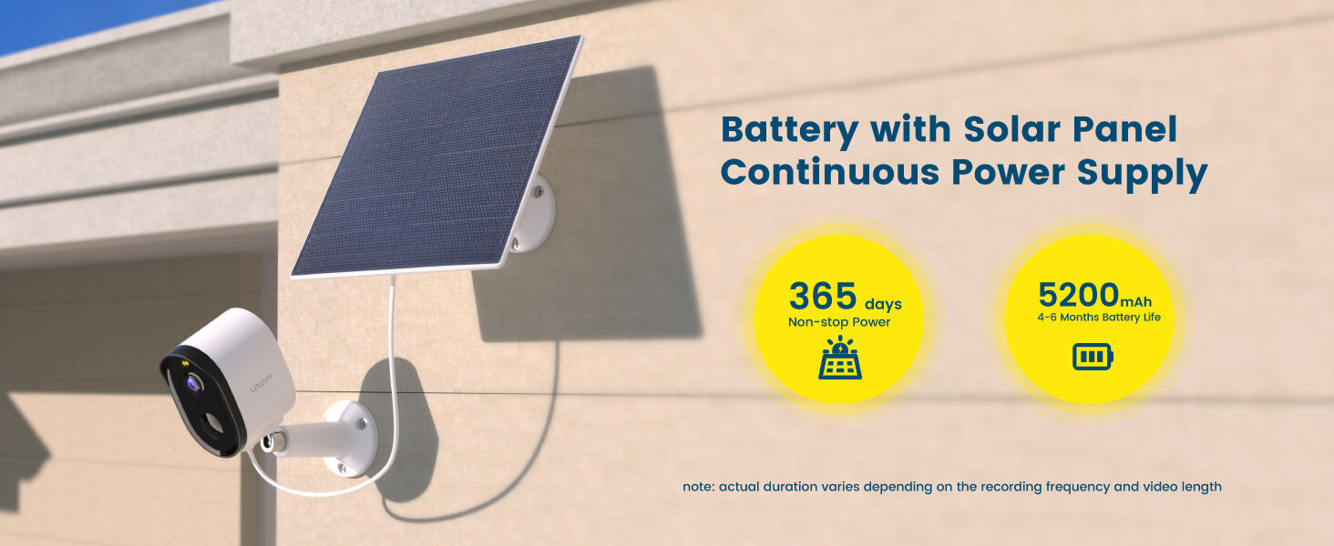 Litokam B1 Outdoor Battery Camera(Solar)