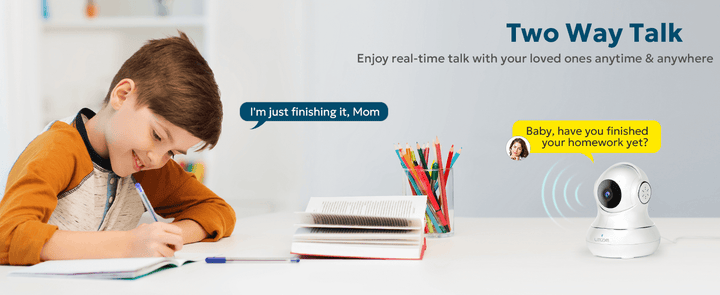 Litokam P1 Indoor Camera(5MP, Wired)